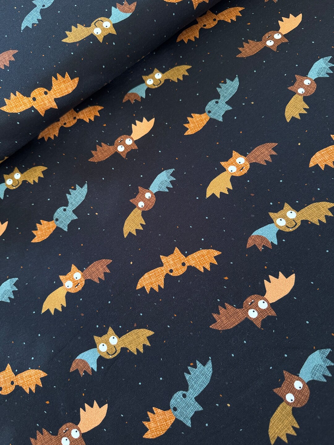 HILCO French Terry SPOOKY, tissu pour enfants, tissu vestimentaire ...