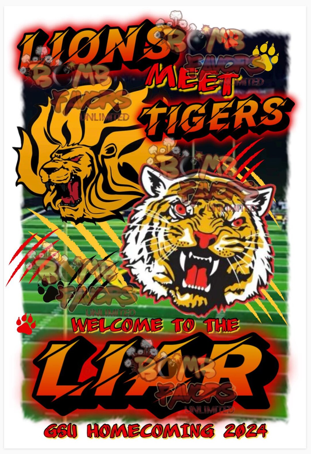 GSU Tigers Homecoming PNG - Etsy