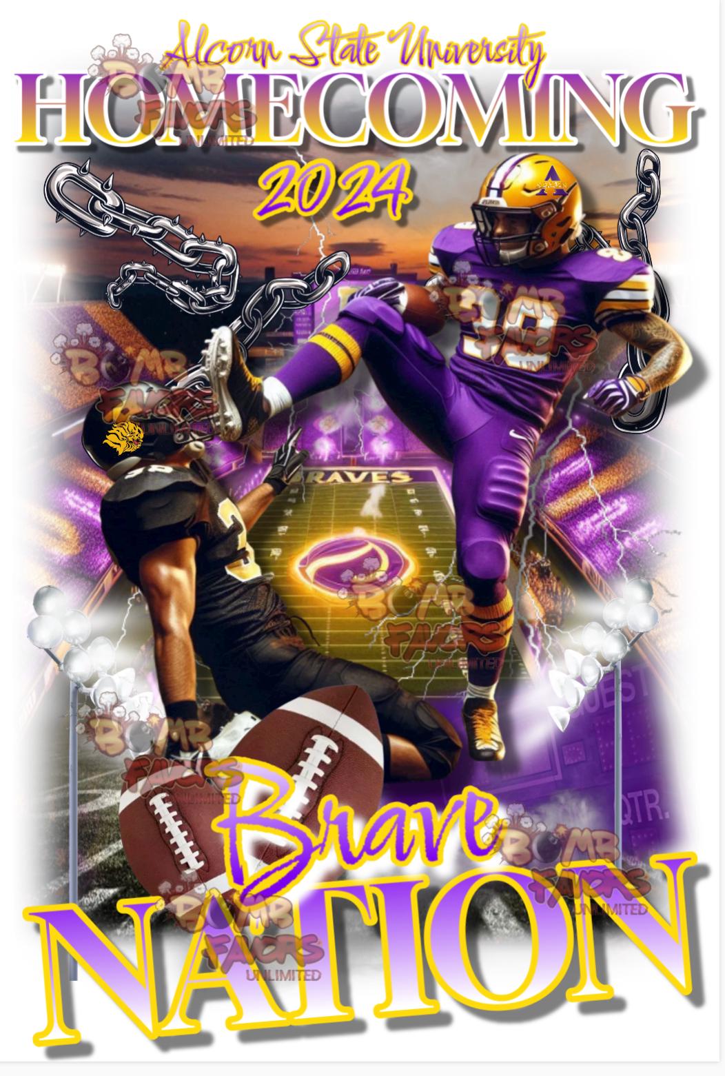 Alcorn Homecoming PNG - Etsy
