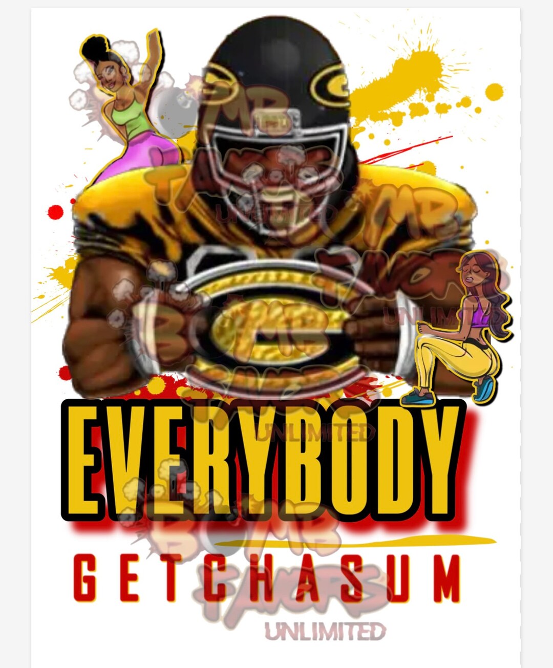 GSU Tigers Getcha Sum PNG - Etsy