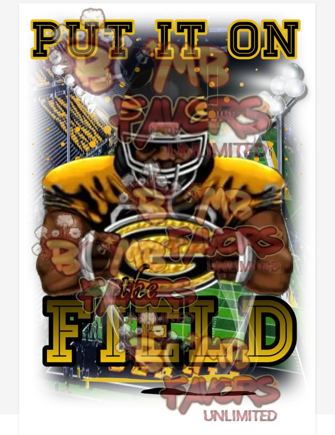 GSU Tigers Put It on the Field PNG - Etsy