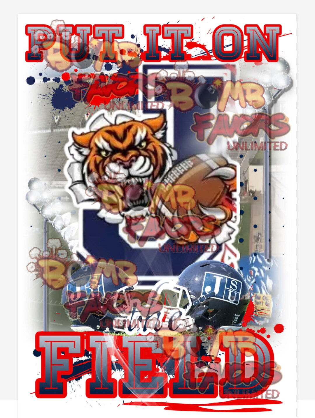 JSU Tigers Put It on the Field - Etsy