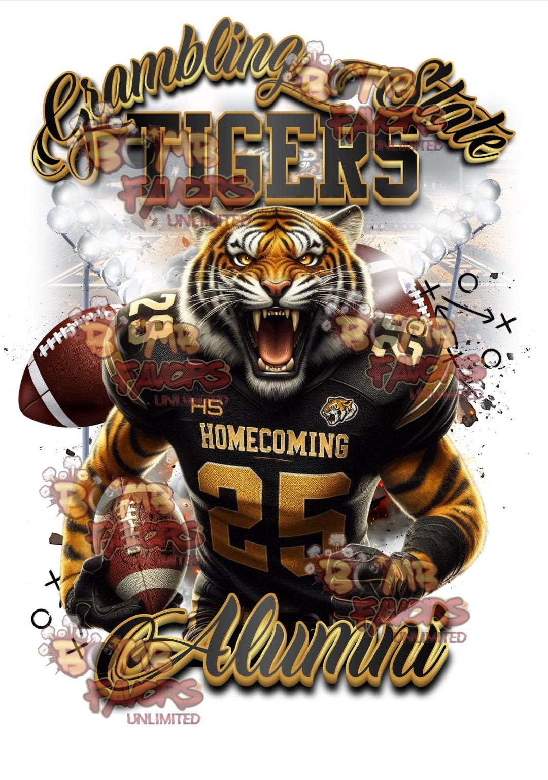 GSU Tigers Homecoming PNG - Etsy