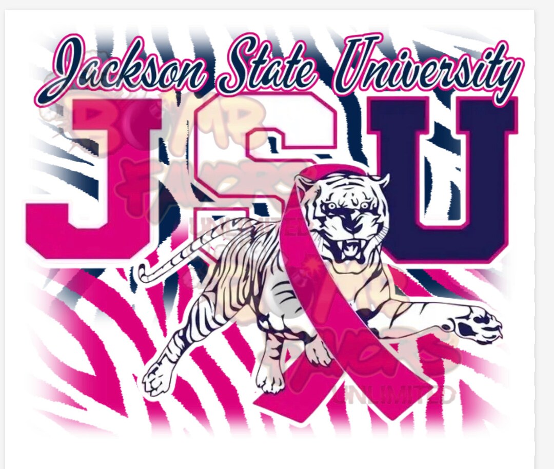 JSU Tigers Breast Cancer - Etsy