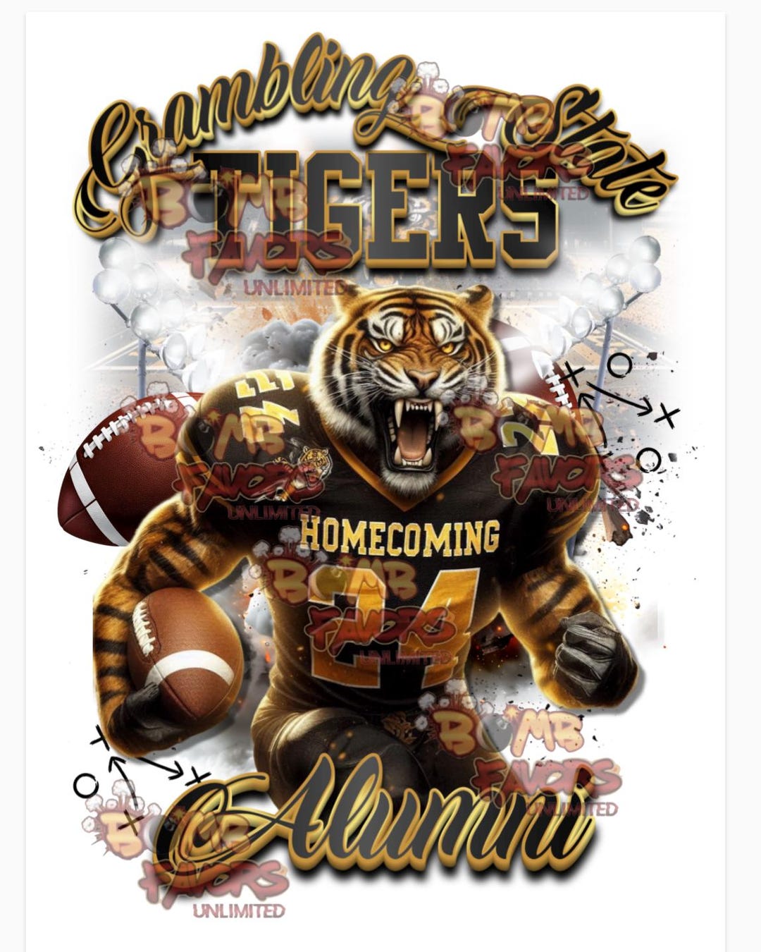 GSU Tigers Homecoming PNG - Etsy
