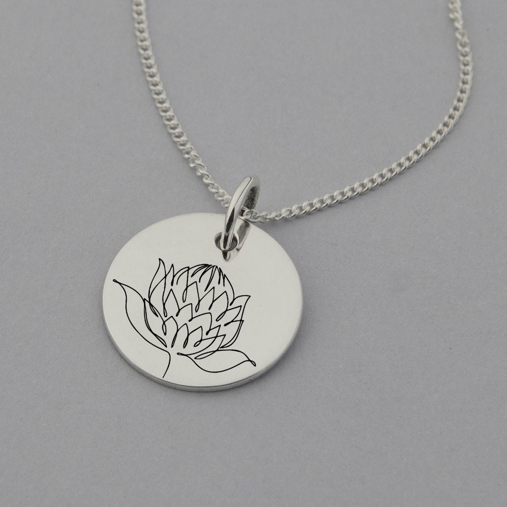 Protea Necklace Protea Jewelry Protea Gifts South Africa - Etsy
