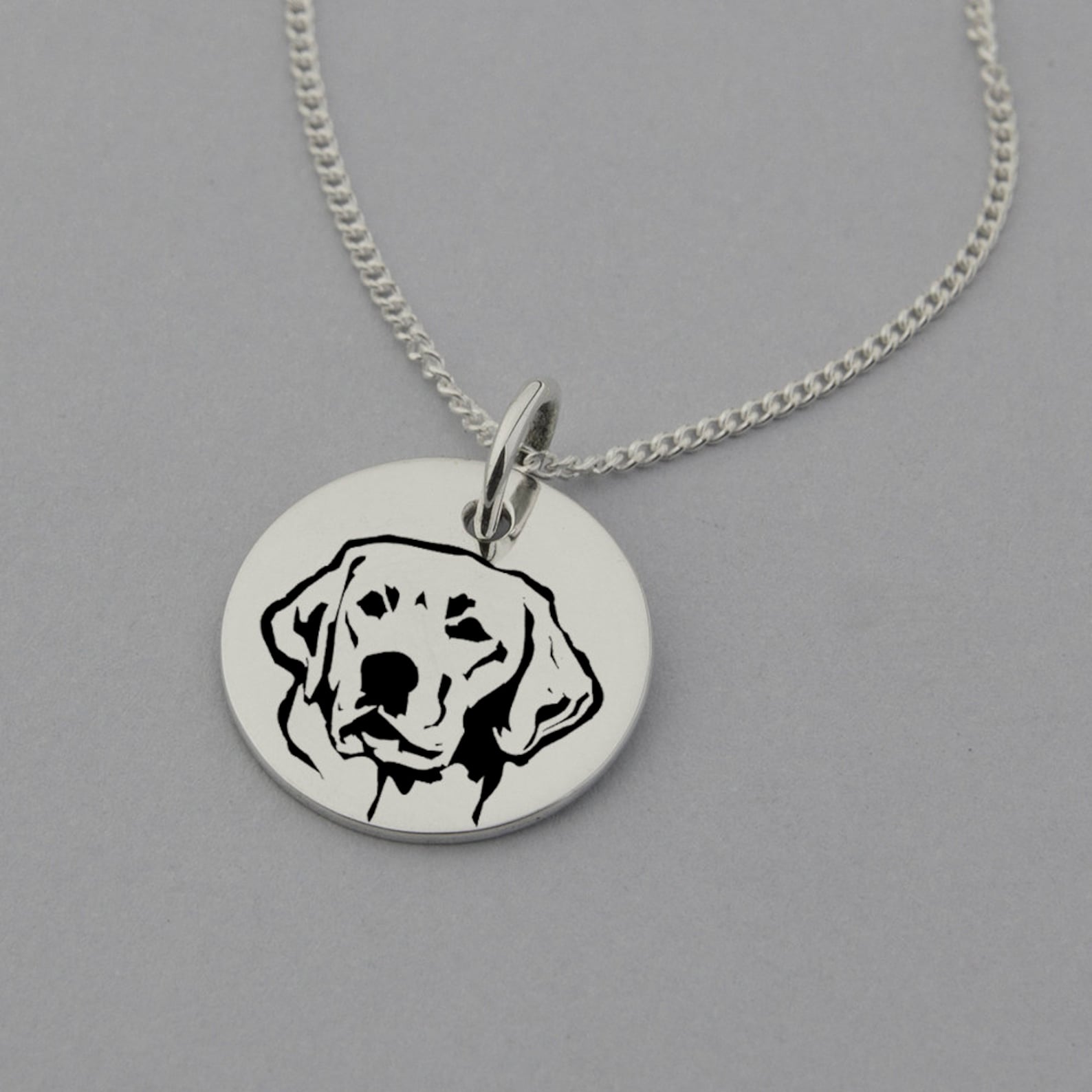 Labrador Necklace Labrador Jewelry Labrador Gifts Sterling - Etsy