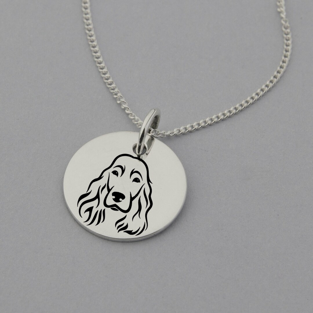 Collar Cocker Spaniel, Joyería Cocker Spaniel, Regalos Cocker Spaniel ...