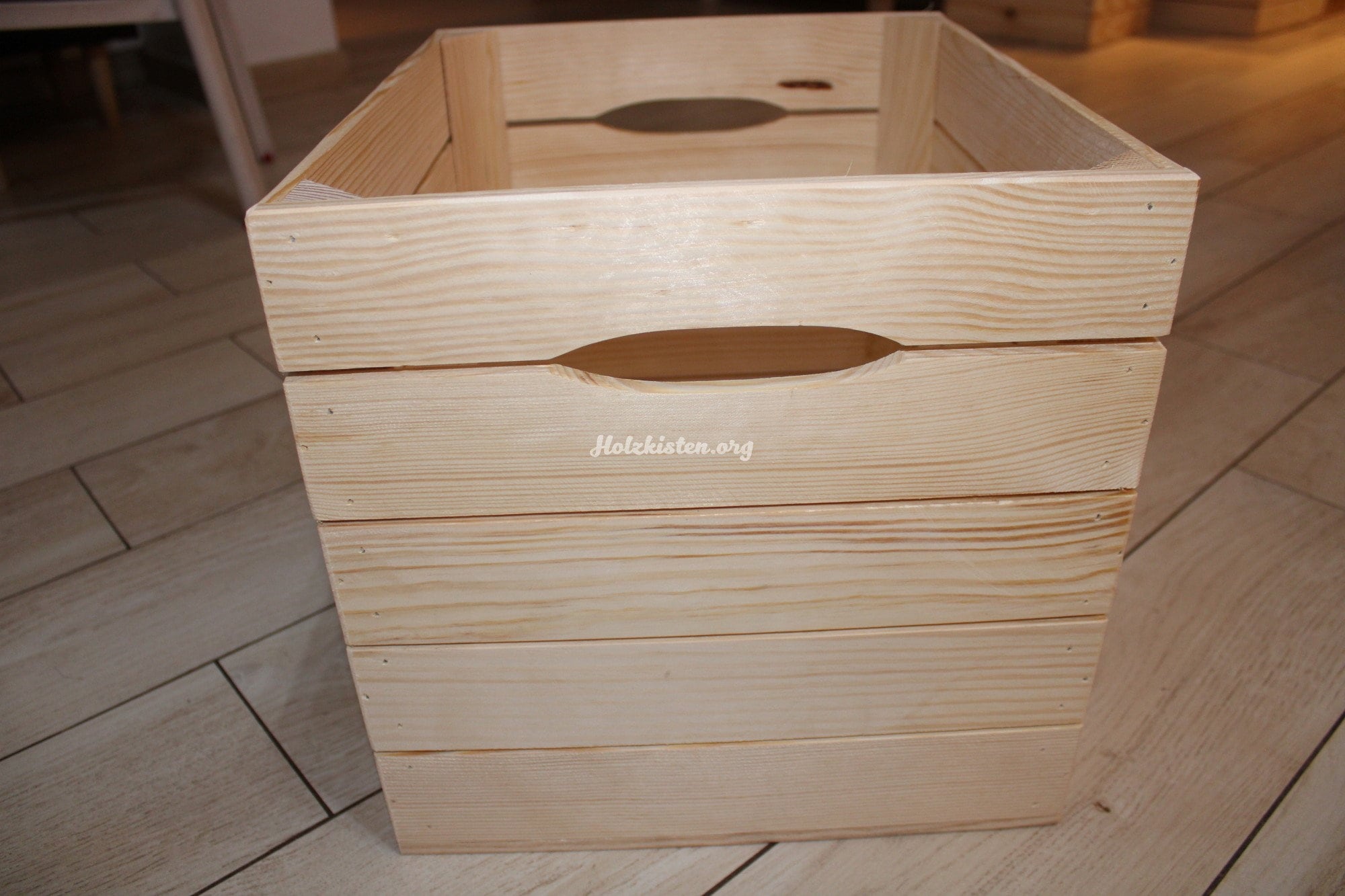 Set of three natural wooden boxes fits in Ikea Kallax insert | Etsy