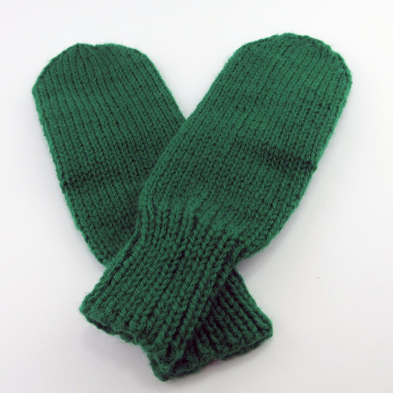 Knitted Mittens - Etsy