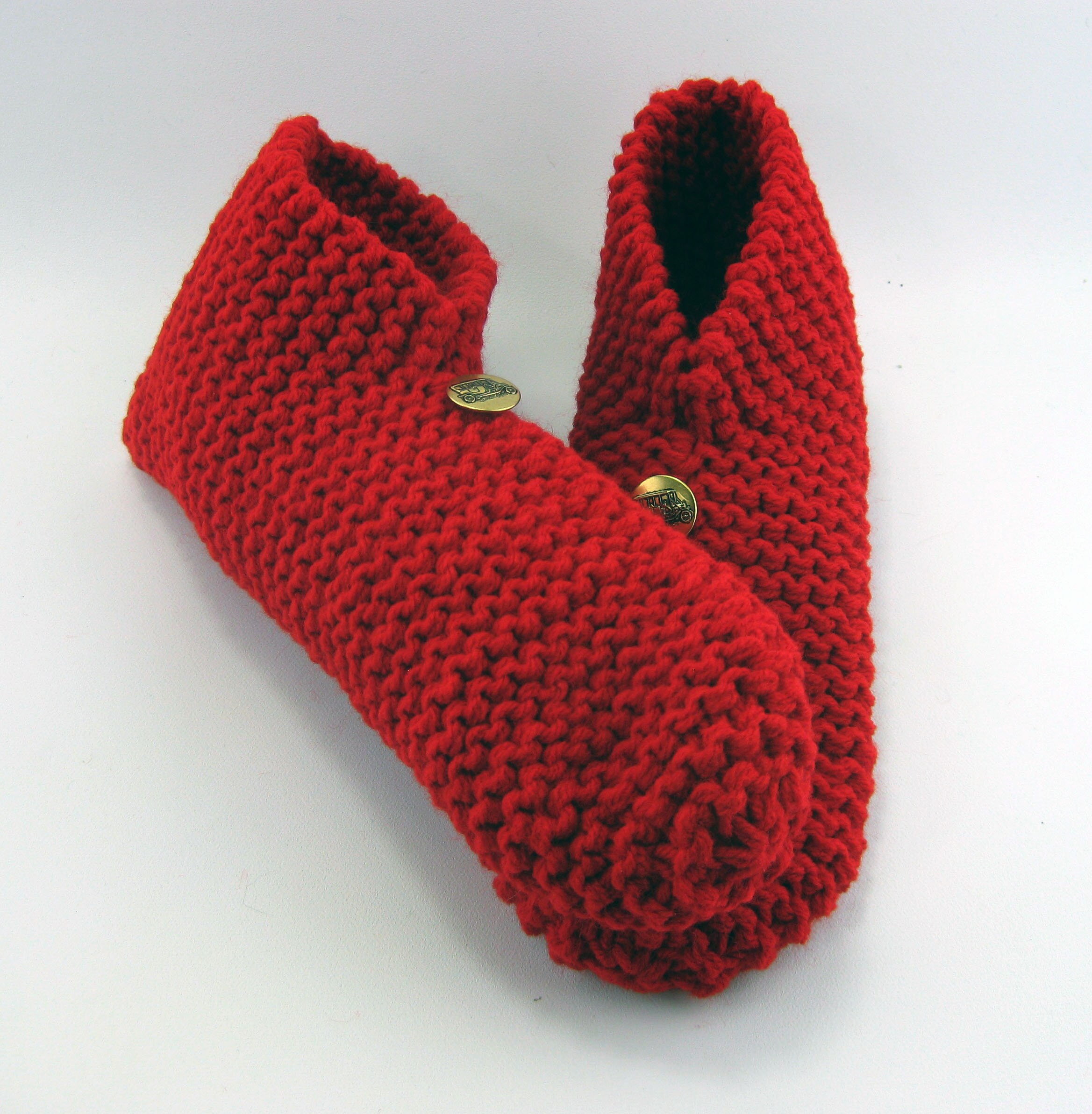 Womens Slippers Medium Red Slippers Slippers Handmade - Etsy