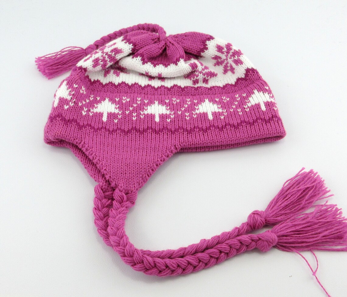 Girls Pink Hat Pink Hat for Girl Pink Kids Hat - Etsy