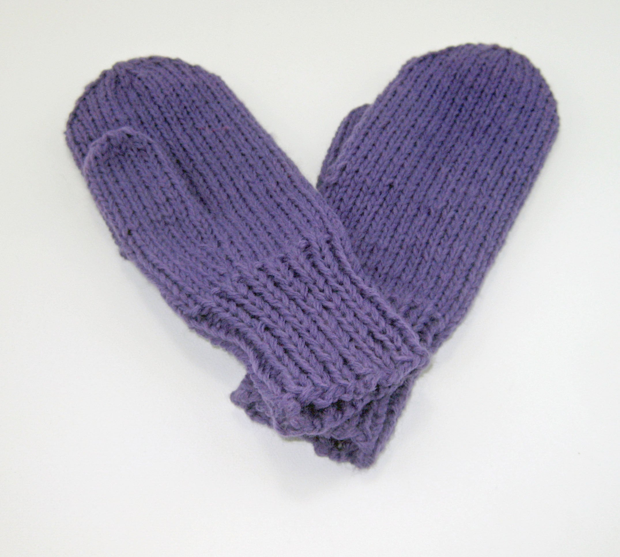 Purple Mittens, Childs Mittens, Winter Mittens, Handmade Mittens - Etsy ...