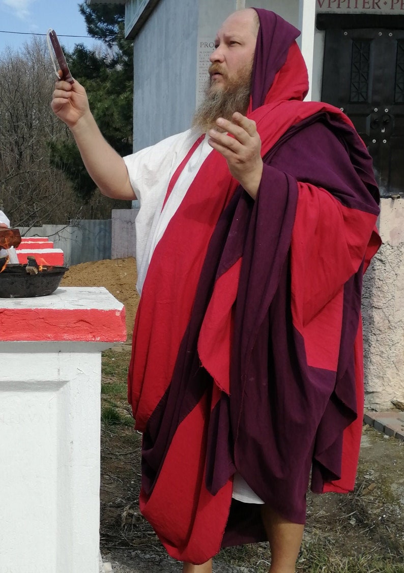 Linen Augural Toga Trabea | Etsy