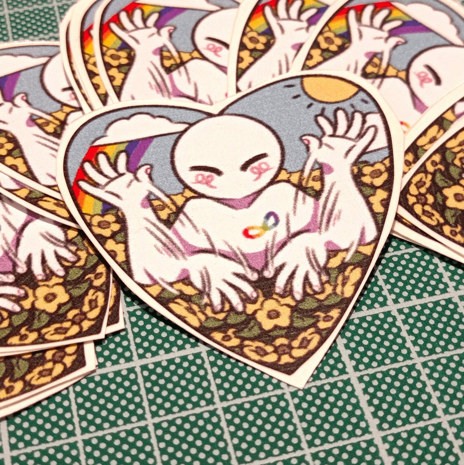 Autistic Joy Vinyl Sticker: Loud Hands / Stimming - Etsy