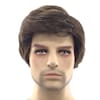 Men Black Lace Front Wig Widows Peak Hairline Cosplay Wigs for Male ...