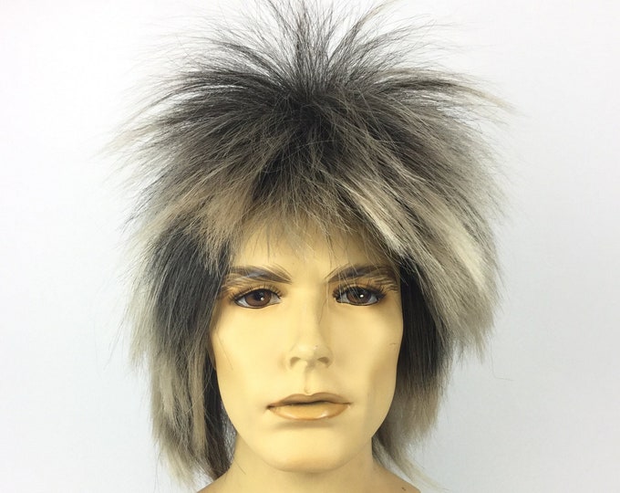 ROD STEWART 80'S Character Custom Theatrical Halloween Costume Wig by ...