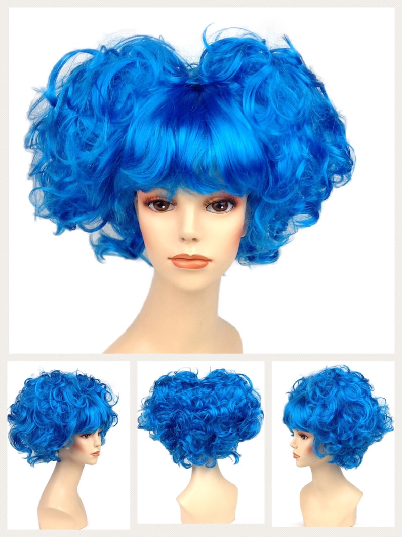 RAVE Anime Cosplay Costume Wig by Funtasy Wigs Blue | Etsy