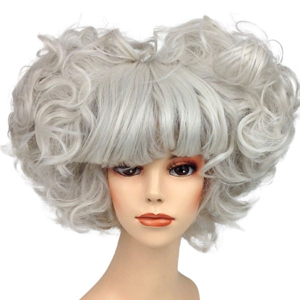 Silver Wigs - Etsy