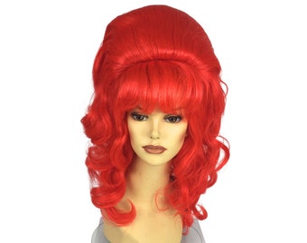 1960's BEEHIVE LONG Style Theatrical Halloween Costume Beehive Wig by ...