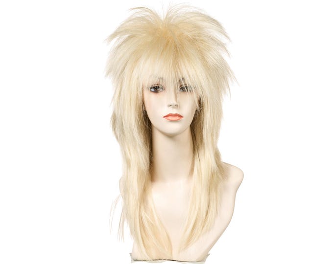 Jareth Labyrinth Goblin King Blonde Bowie Wig - Etsy