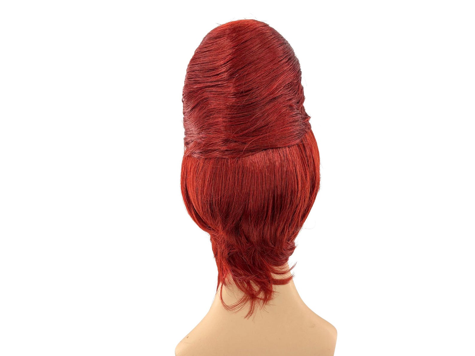 1950's Classic Round BEEHIVE Theatrical Costume Wig LSBH HRED - Etsy