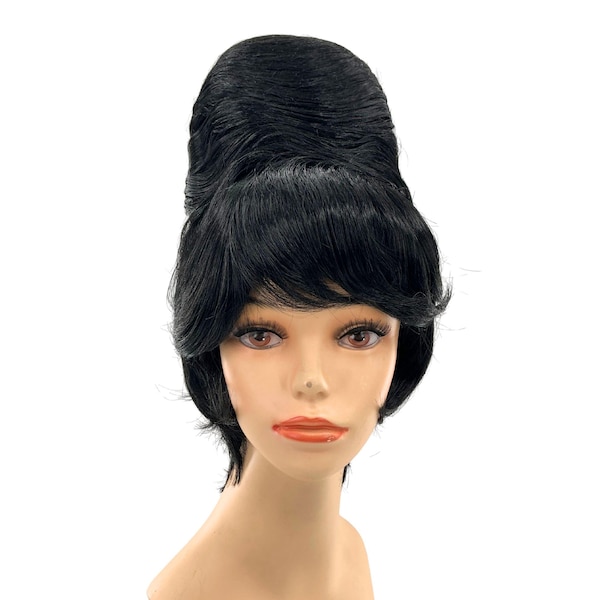 Beehive Wig Black - Etsy