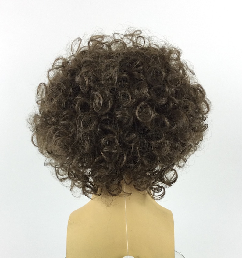LARRY Theatrical Costume Bald Cap Brown Wig by Funtasy Wigs - Etsy