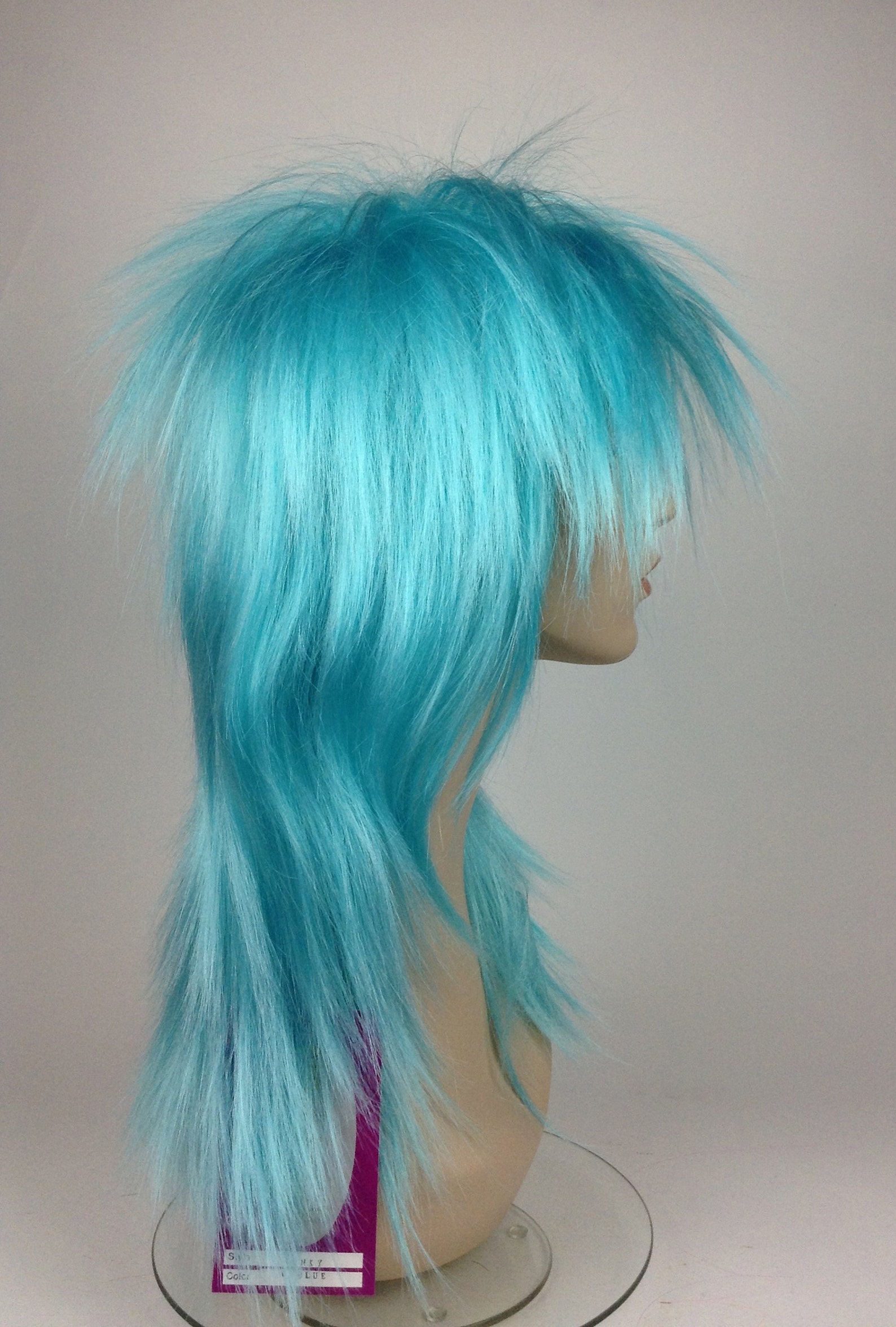 1980's PUNK ROCK Theatrical Halloween Costume Wig by Funtasy Wigs - L ...
