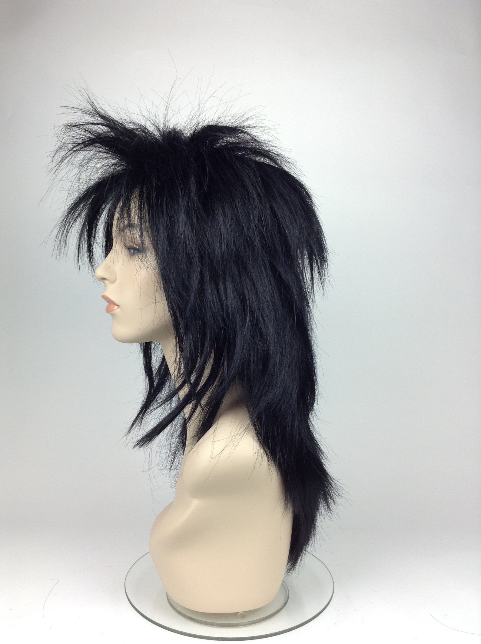 1980's PUNK ROCK Theatrical Halloween Costume Wig by Funtasy Wigs ...