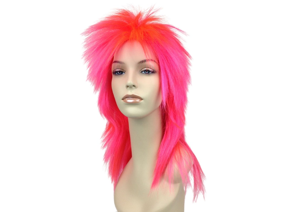 1980's PUNK ROCK Theatrical Halloween Costume Wig by Funtasy Wigs ...