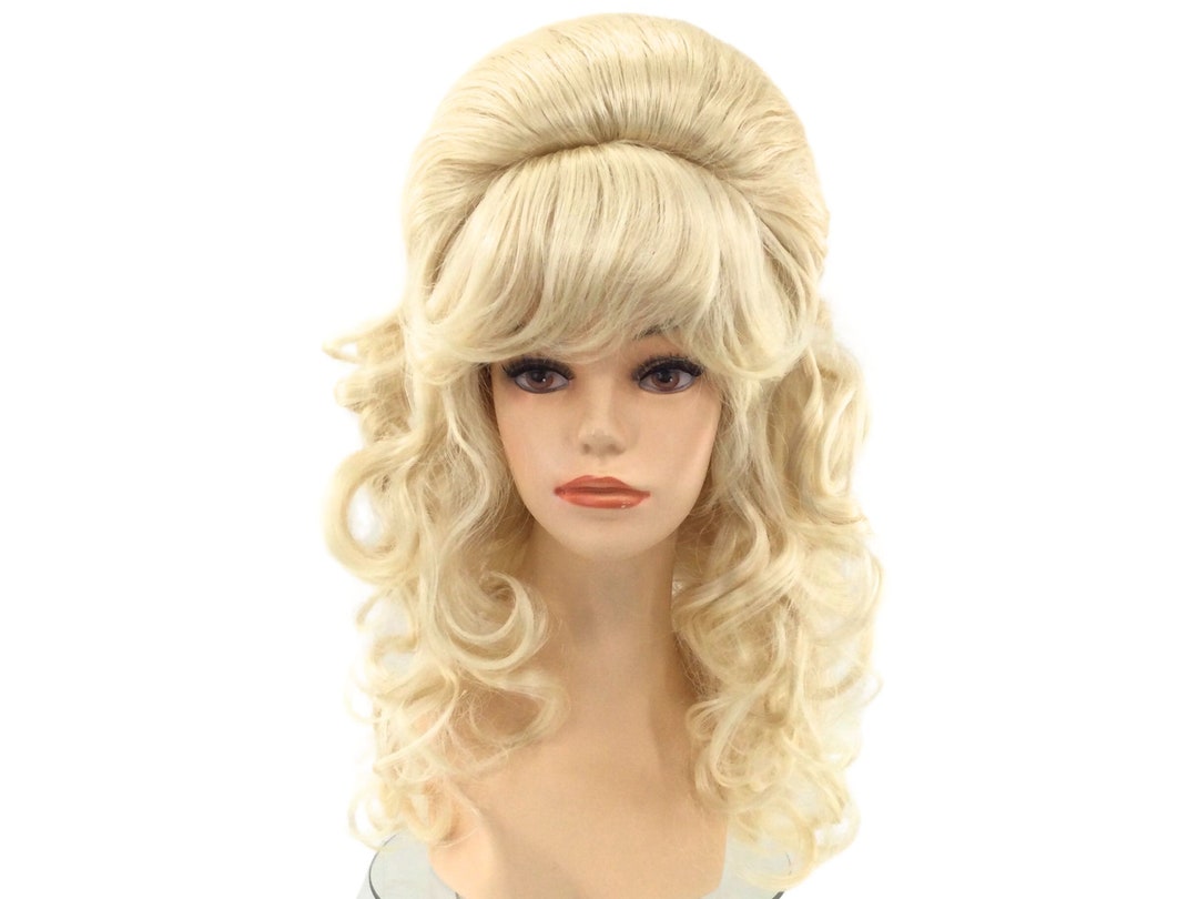 1960's Groovy Wavy Fem Bot Beehive Premium Theatrical Cosplay Wig by ...