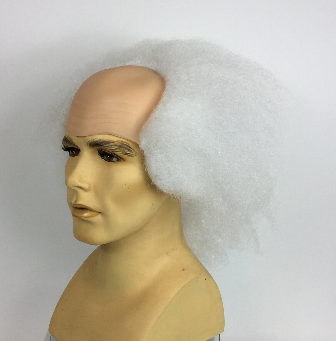 DOC BROWN / PROFESSOR Halloween Costume Bald Cap Wig by Funtasy Wigs - Etsy