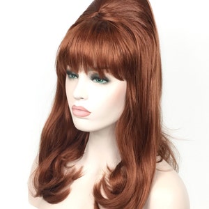 1960's BEEHIVE LONG Style Theatrical Halloween Costume Beehive Wig by ...