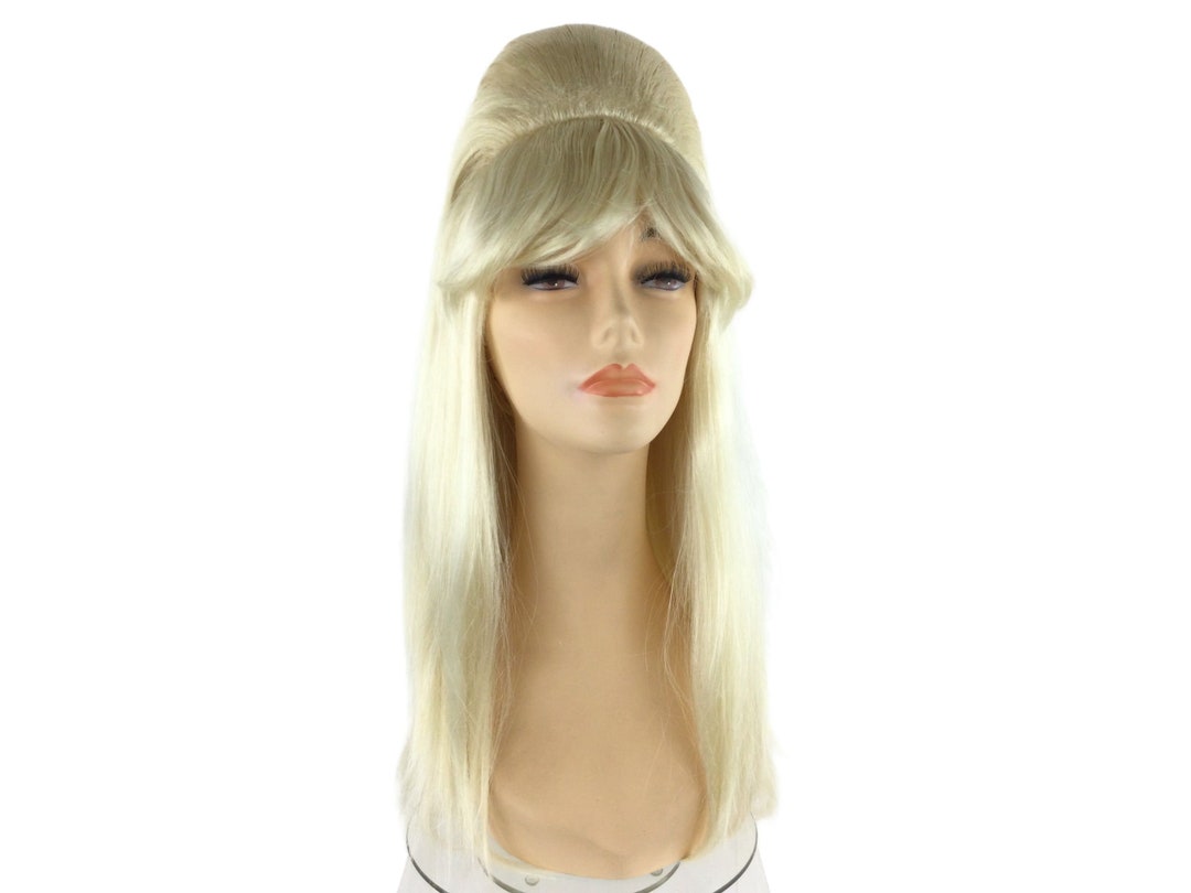1960's LONG BEEHIVE Deluxe Theatrical Halloween Costume Wig by Funtasy ...