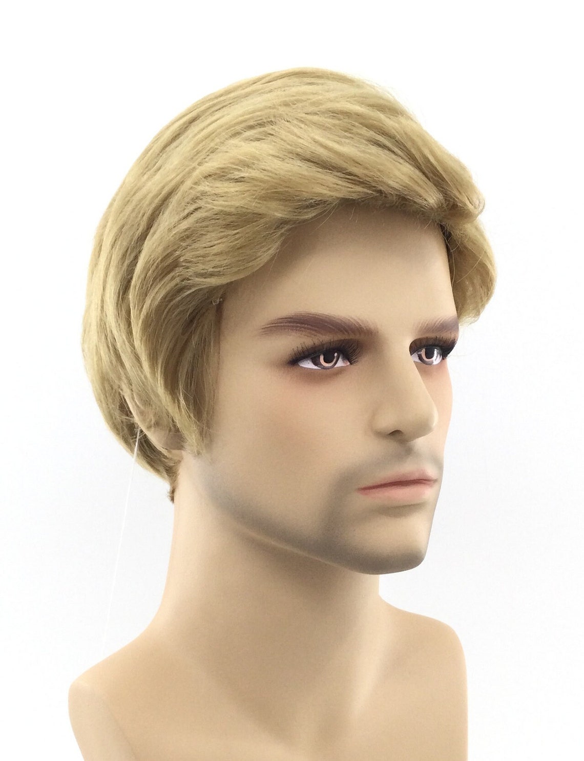 Premium Quality Men's Theatrical Cosplay Full Wig - Med Blond Fred24 - Etsy