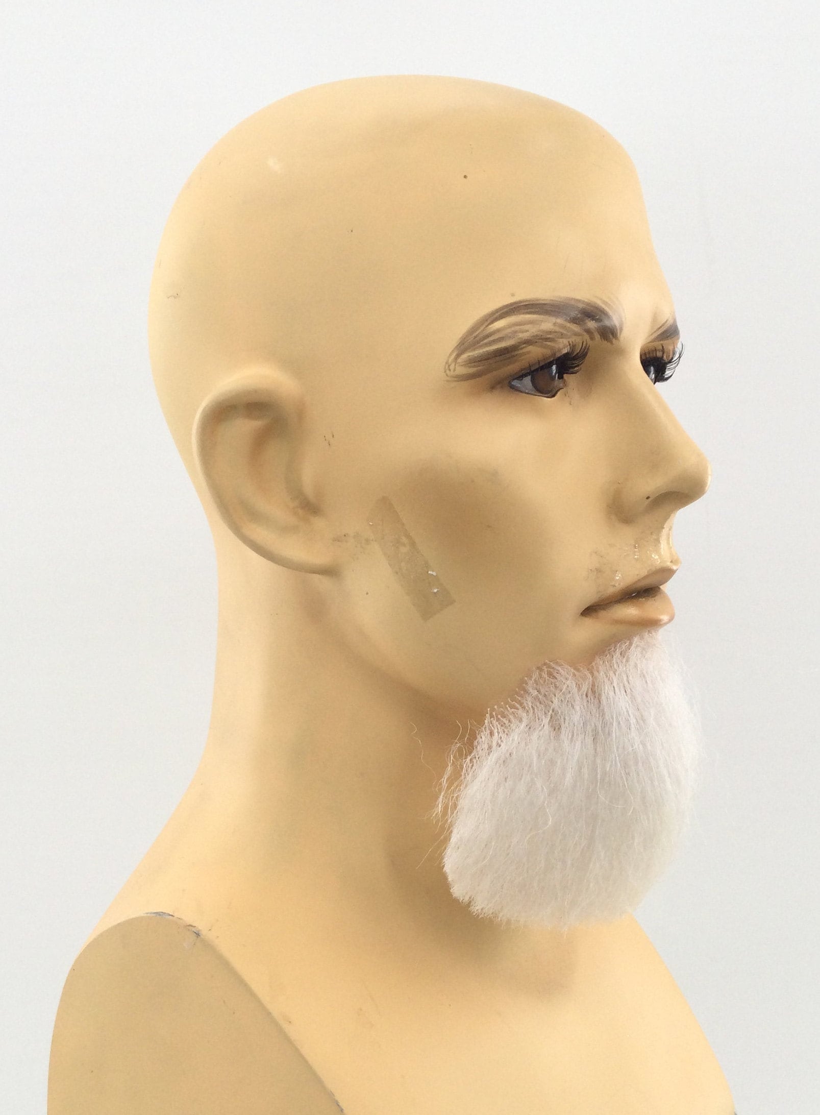 NEW Goatee Style Theatrical Quality Premium Beard Silver - Etsy