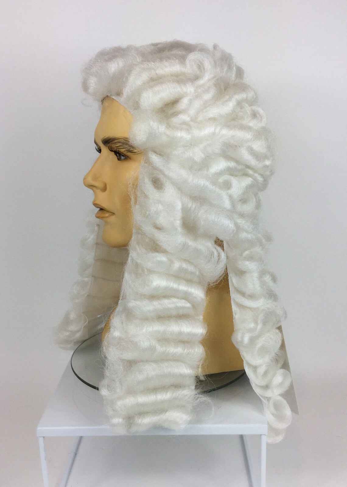 COLONIAL JUDGE 5 Panel Theatrical Halloween Costume Wig - Etsy