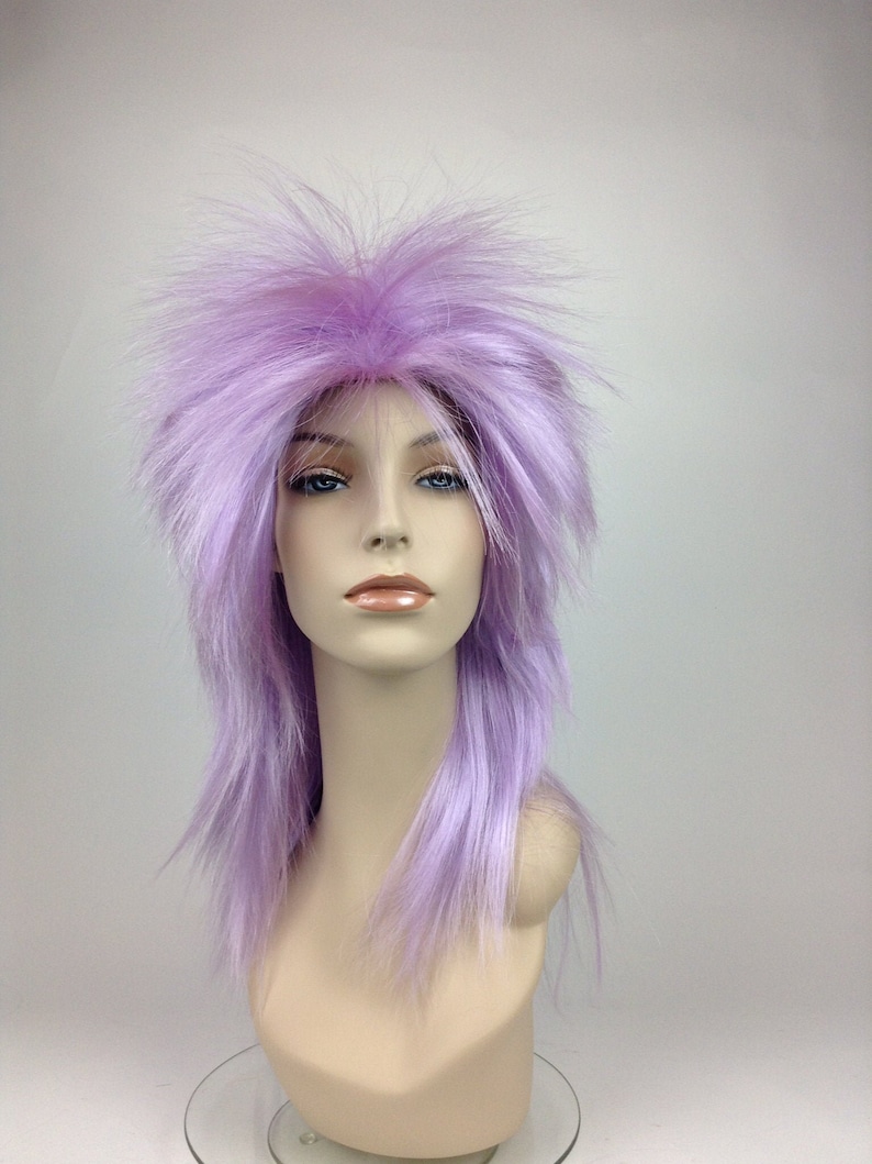 1980's PUNK ROCK Theatrical Halloween Costume Wig by | Etsy