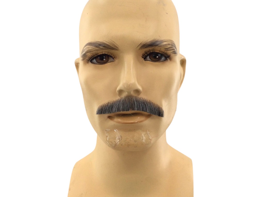 NEW! Theatrical Quality Premium Mustache - Gray GM-15 #44/51 - Etsy
