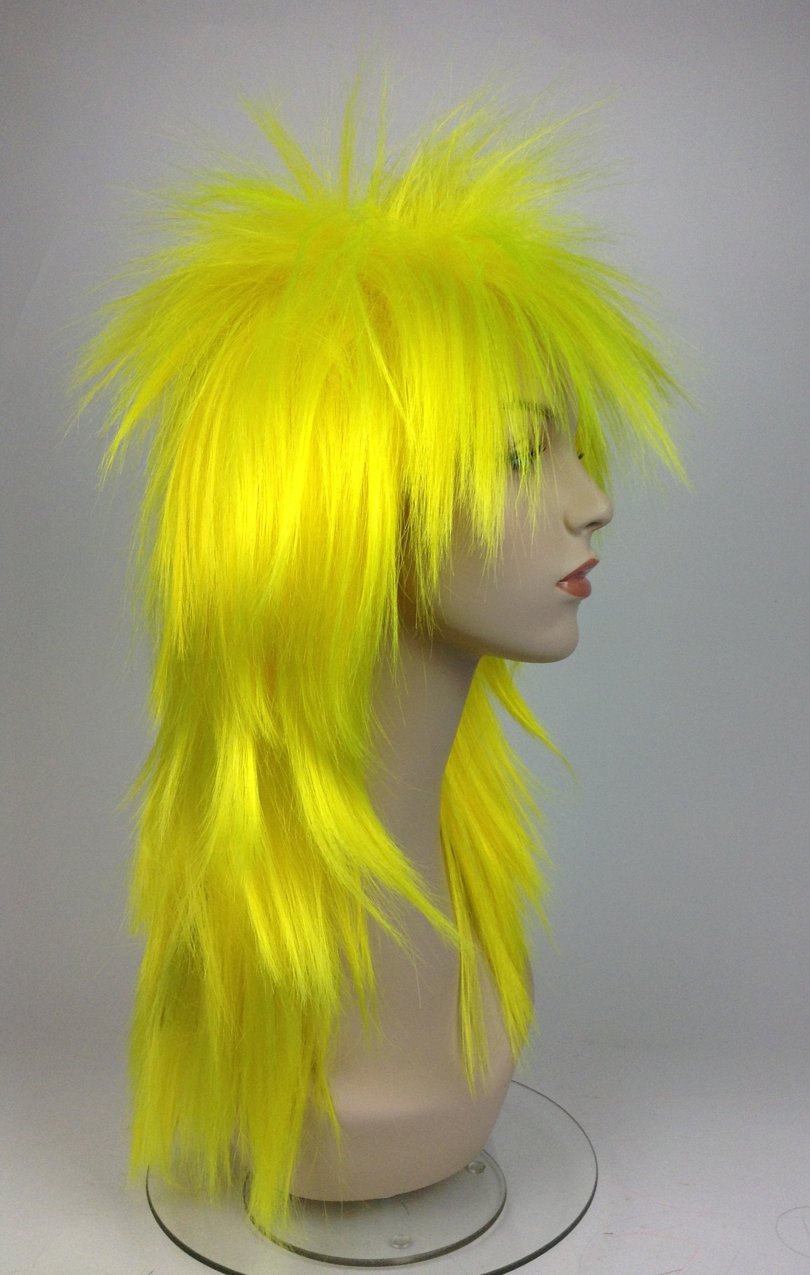 1980's PUNK ROCK Theatrical Halloween Costume Wig by Funtasy Wigs ...