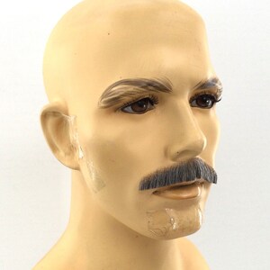 NEW! Theatrical Quality Premium Mustache - Gray GM-16 #44/51 - Etsy