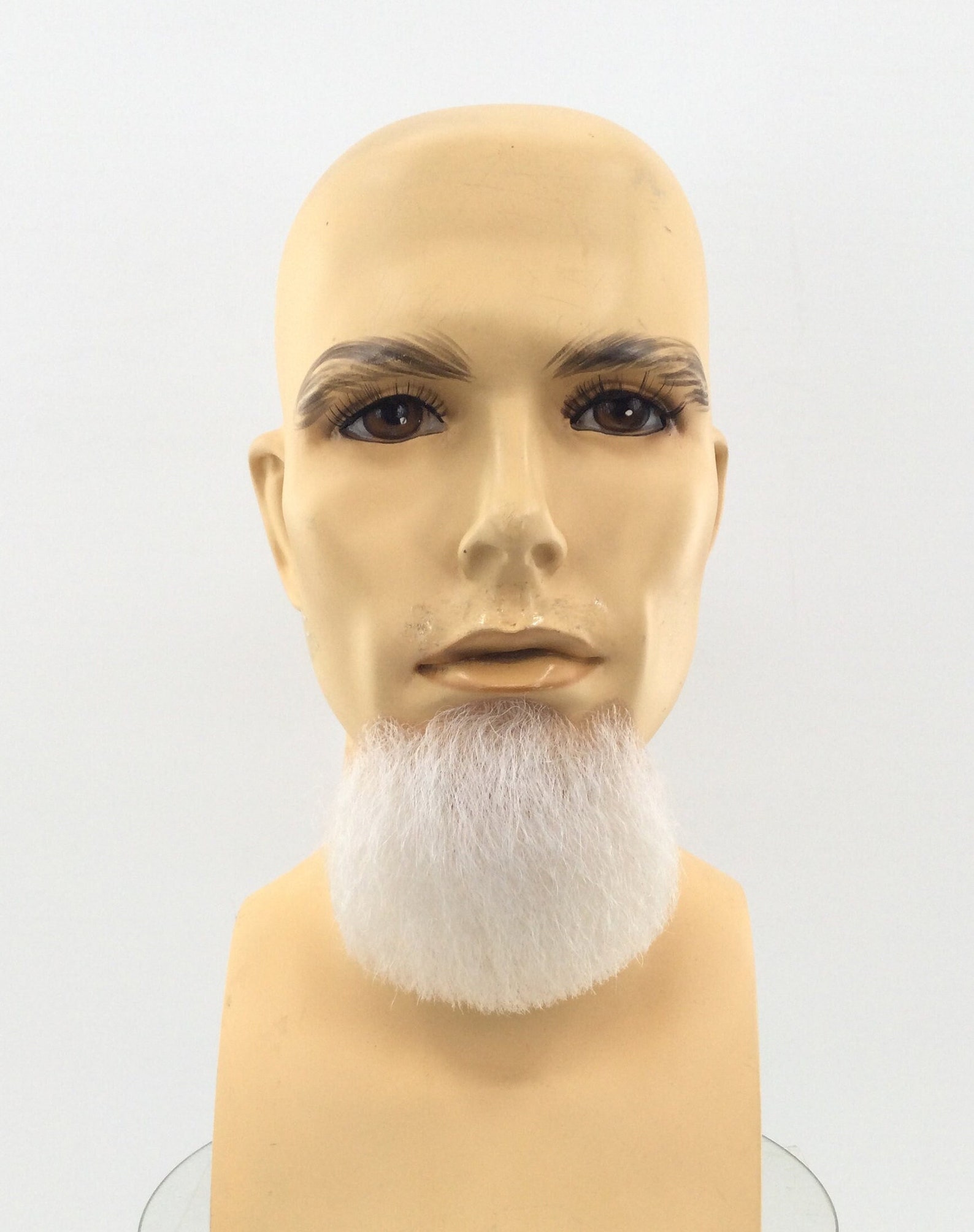 NEW Goatee Style Theatrical Quality Premium Beard Silver - Etsy