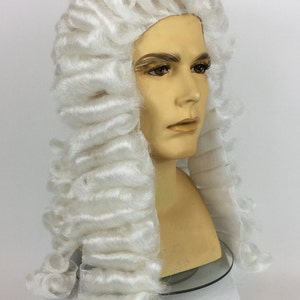 COLONIAL JUDGE 5 Panel Theatrical Halloween Costume Wig - Etsy