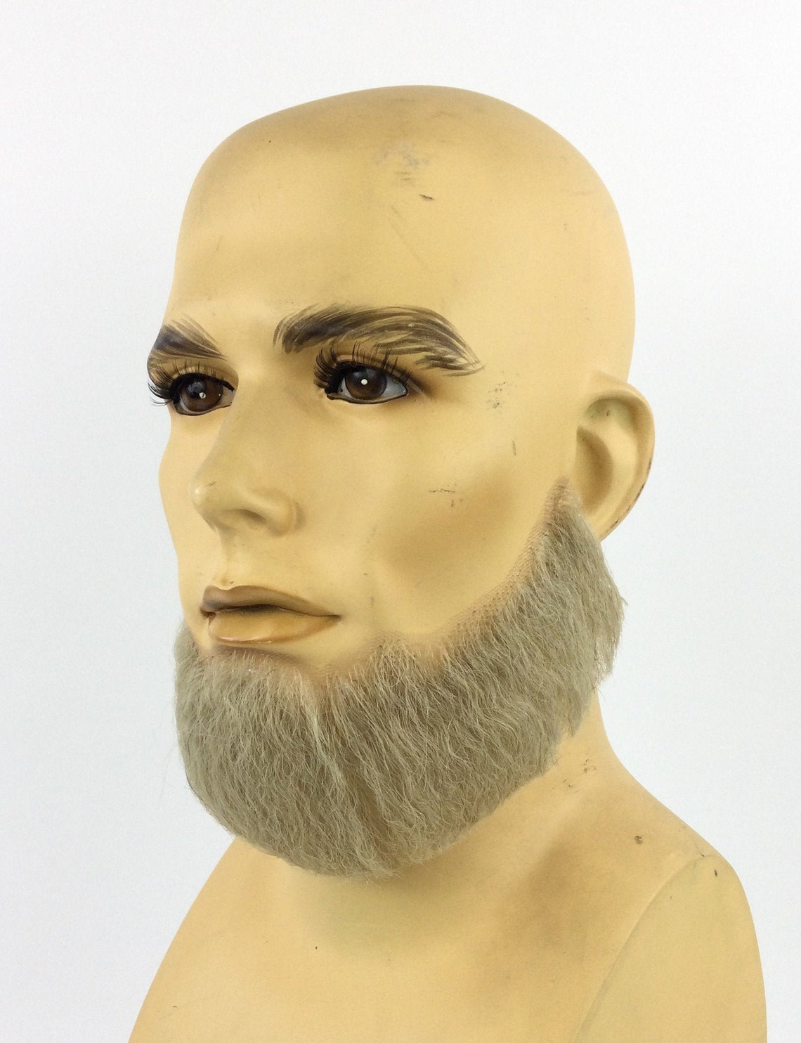 NEW! Theatrical Quality Lace Back Premium Full Beard - Medium Blond 24 ...