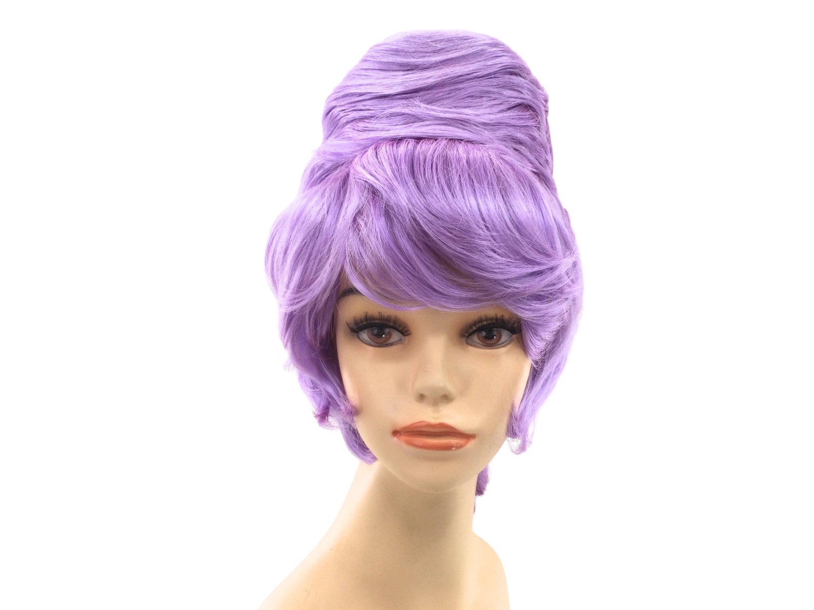 1950's Classic Round BEEHIVE Theatrical Costume Wig - LSBH Purple - Etsy