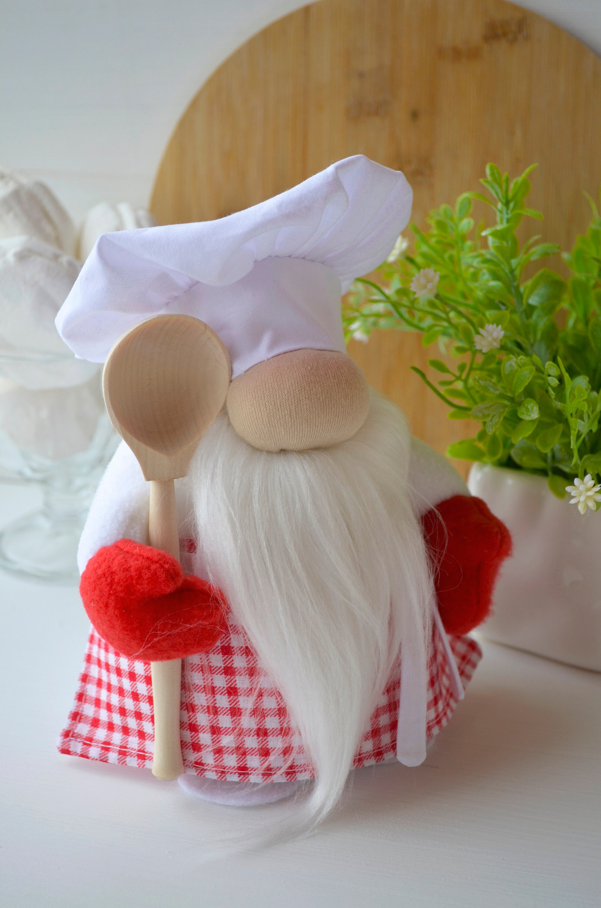 Kitchen gnome Chef Gnome Mother's Day gift Cook Chef | Etsy