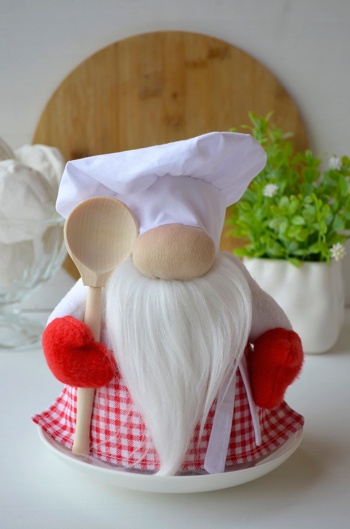 Kitchen gnome Chef Gnome Mother's Day gift Cook Chef | Etsy