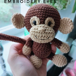 Monkey Stuffed Toy Handmade Personalised Gifts Monkey Stuffy Baby ...