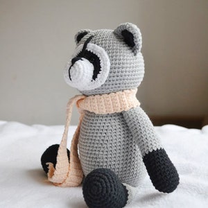 Raccoon Stuffed Animal Stuffie Toy Zoo Animal Theme for Toddler Zoo ...